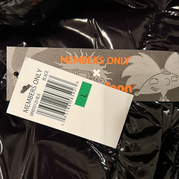 Members Only | Jackets & Coats | Mens Nickelodeon Shiny Collab Puffer ...